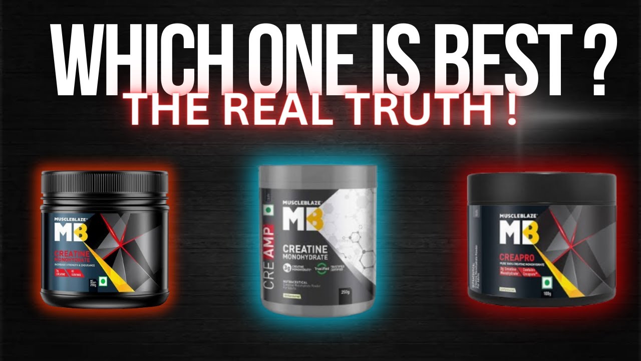 WHICH ONE IS BEST ? | MB CREATINE VS MB CREAMP VS MB CREAPRO | URBAN ...