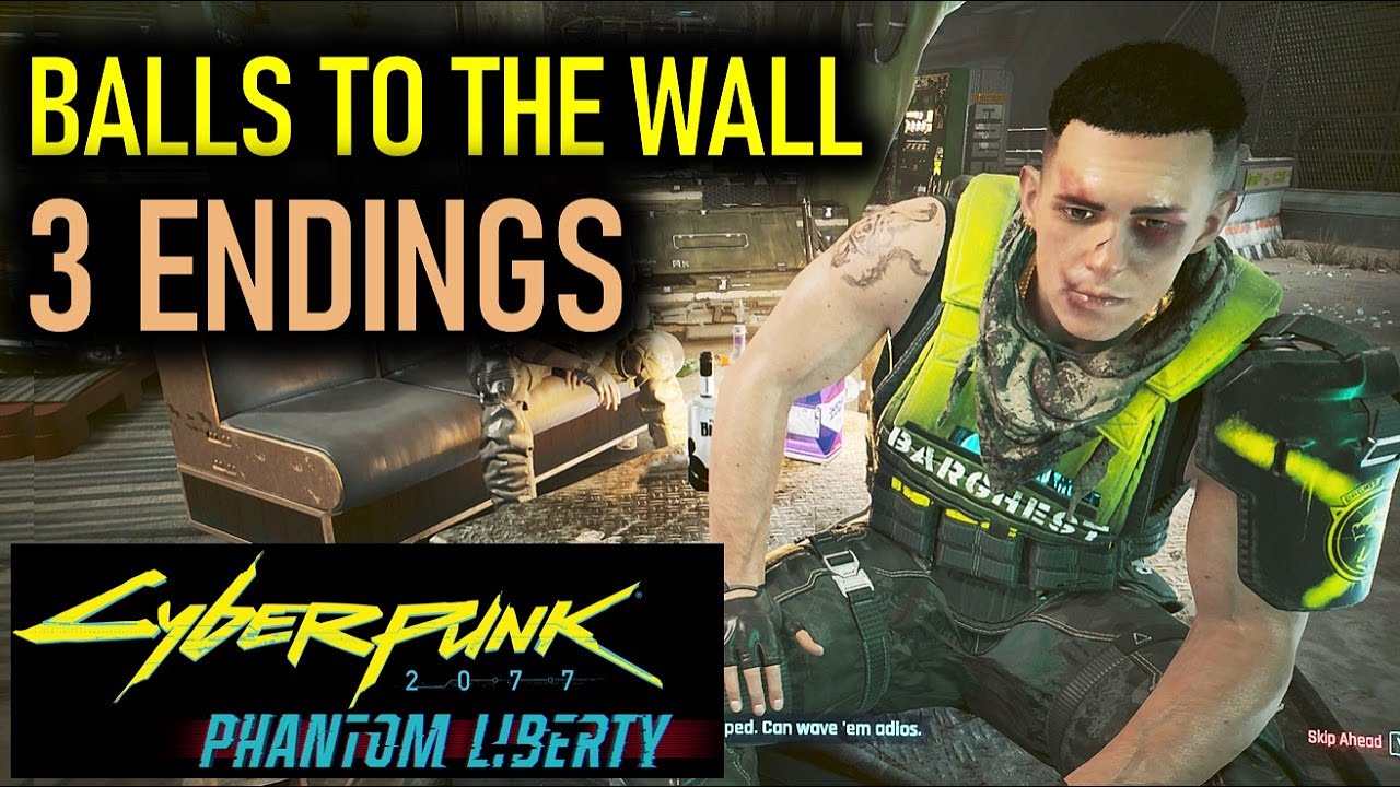 (팬티) 전력을 다해 Balls to the wall - 사이버펑크2077 마이너 갤러리