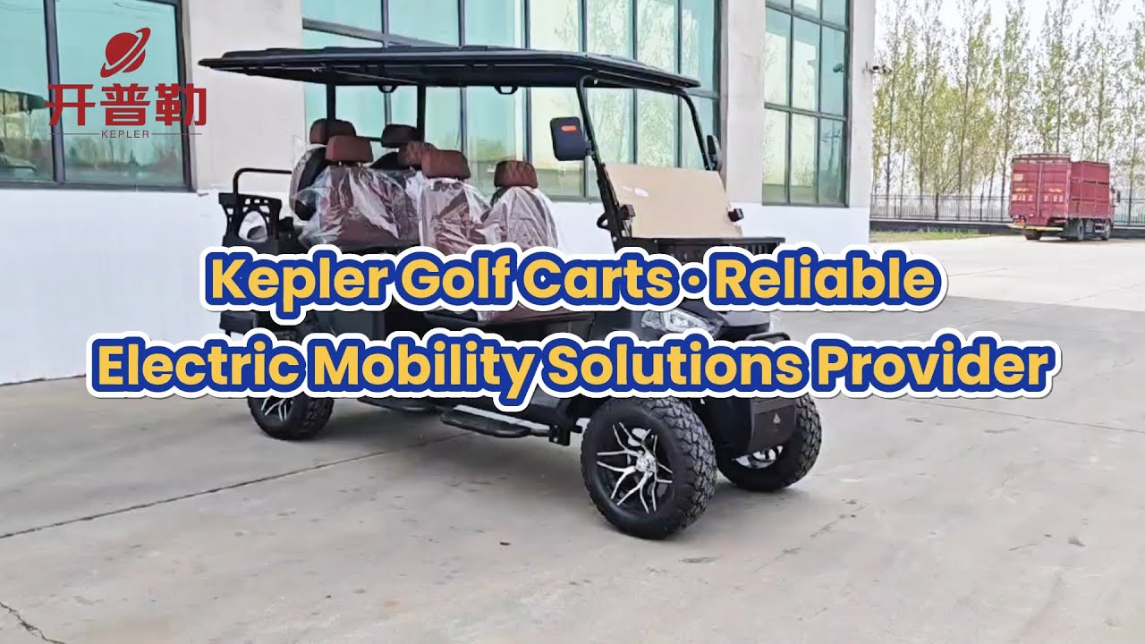Kepler Golf Carts · Reliable Electric Mobility Solutions Provider - YouTube