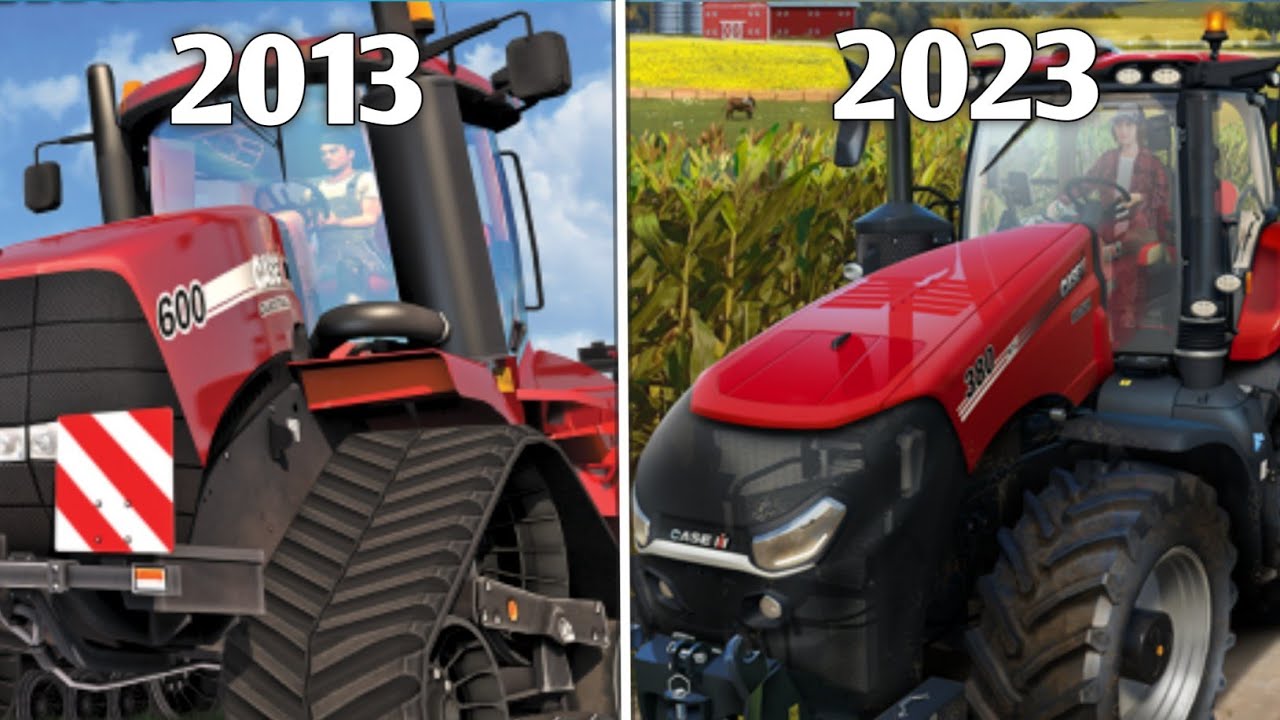 Fs13 vs Fs23 | Evolution Of Farming Simulator 2013 - 2023 | Timelapse ...
