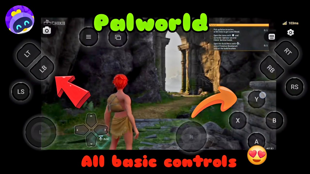 Basic controls to play Palworld in (Chikii cloud gaming application) #palworld #crazybrazym21 ...