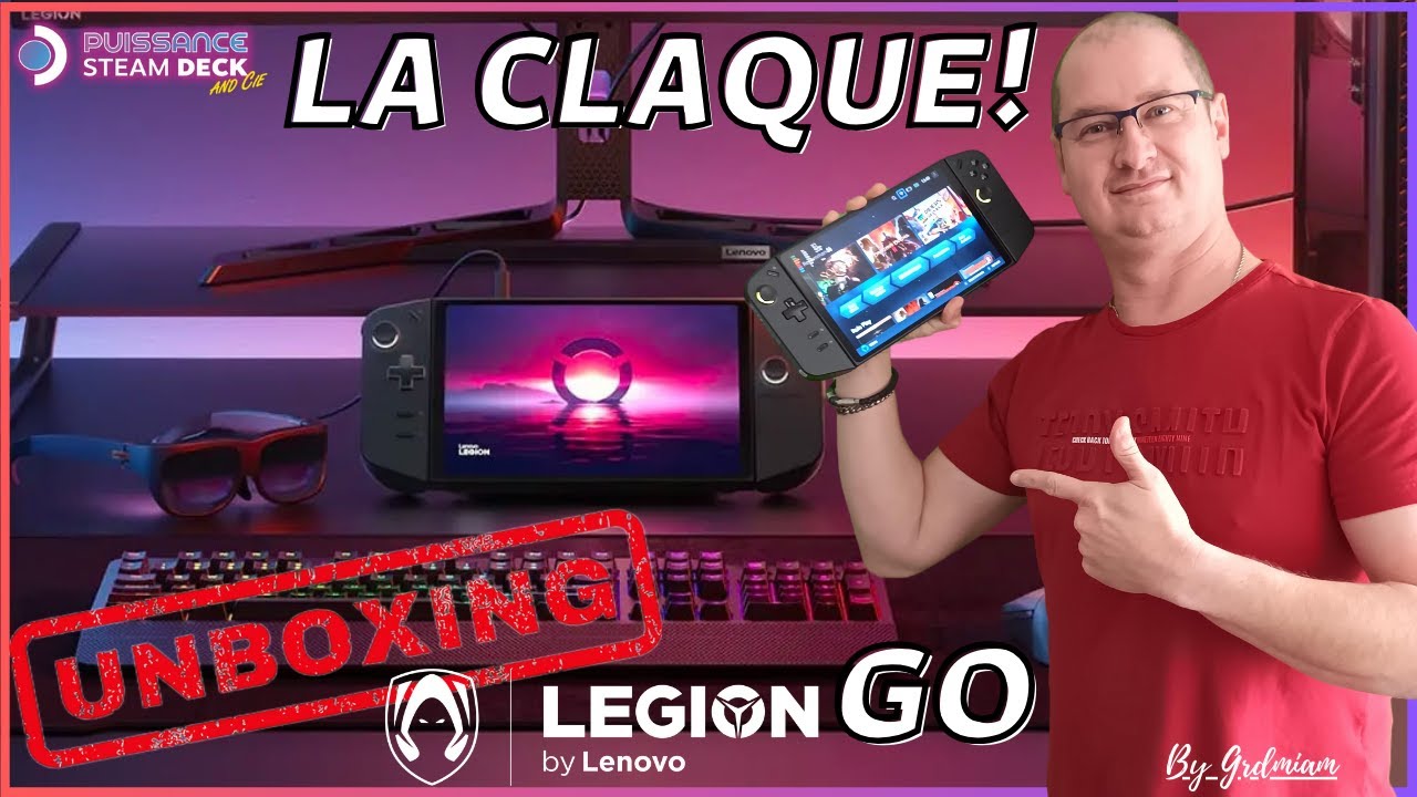 LEGION GO: UNBOXING, la claque! - YouTube