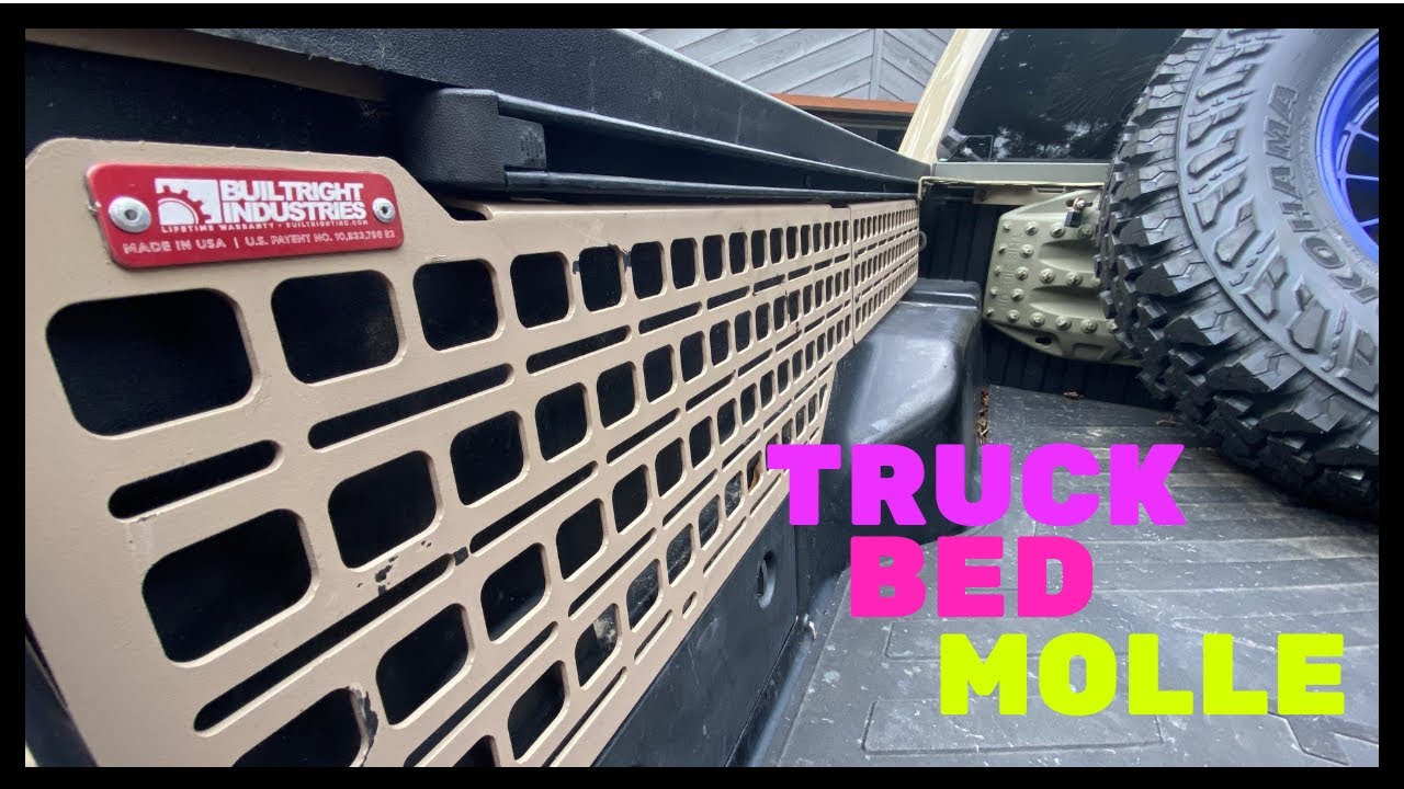 Builtright Industries Bedside Rack install | Bedside Molle - YouTube