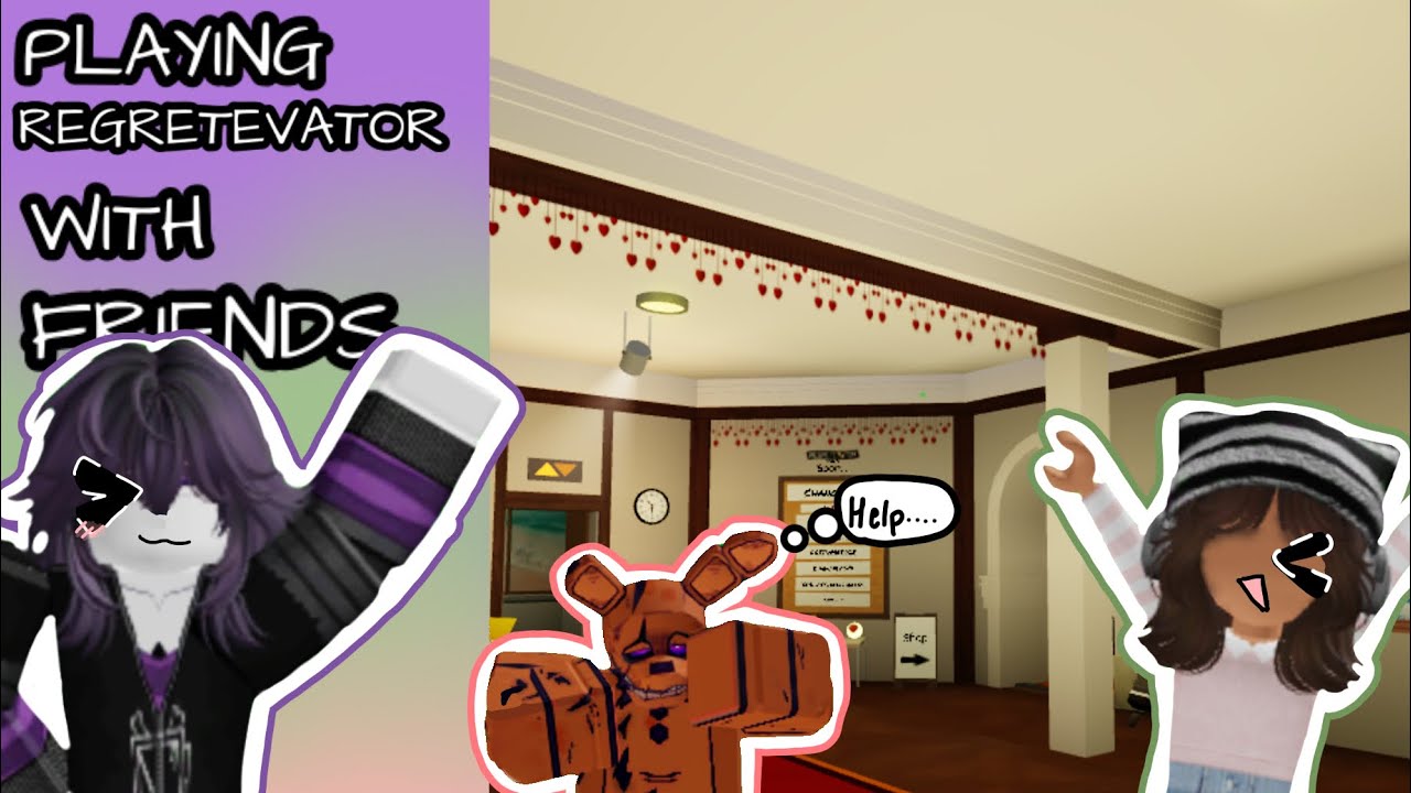 Playing Regretevator with friends! - YouTube