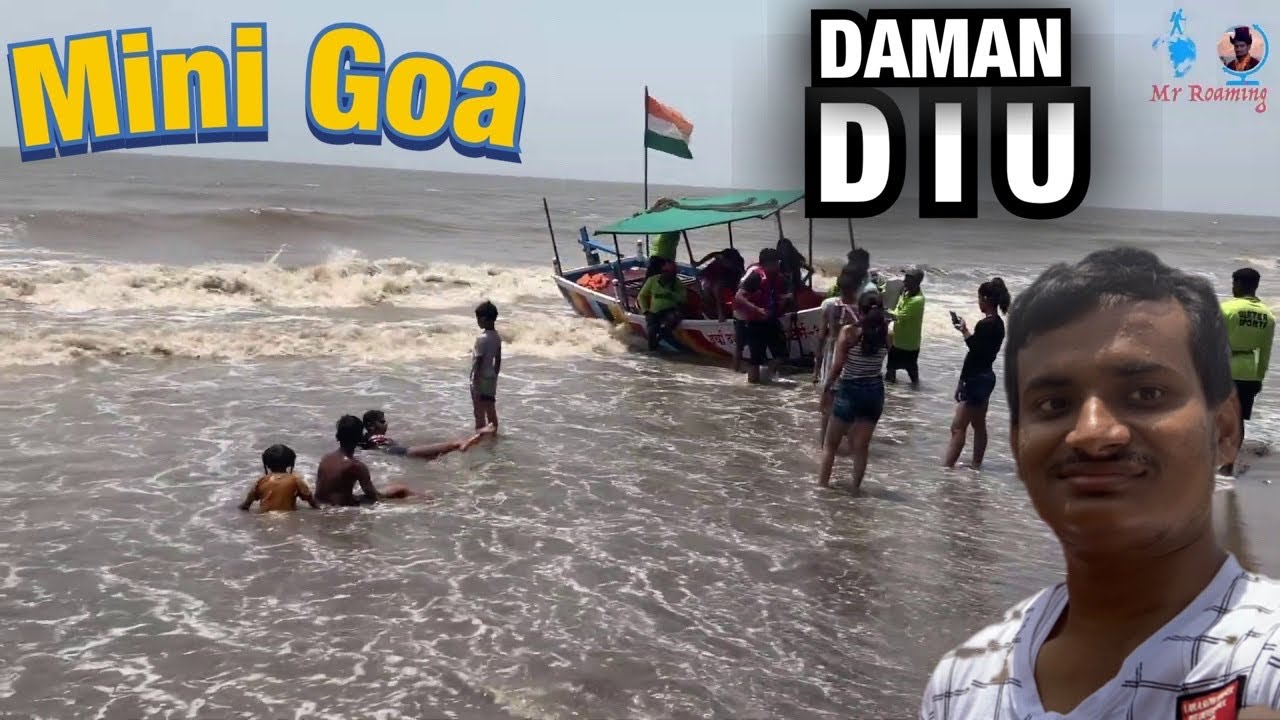 Daman Diu Beach, Jampore Beach | Best tourist places to visit in Daman ...