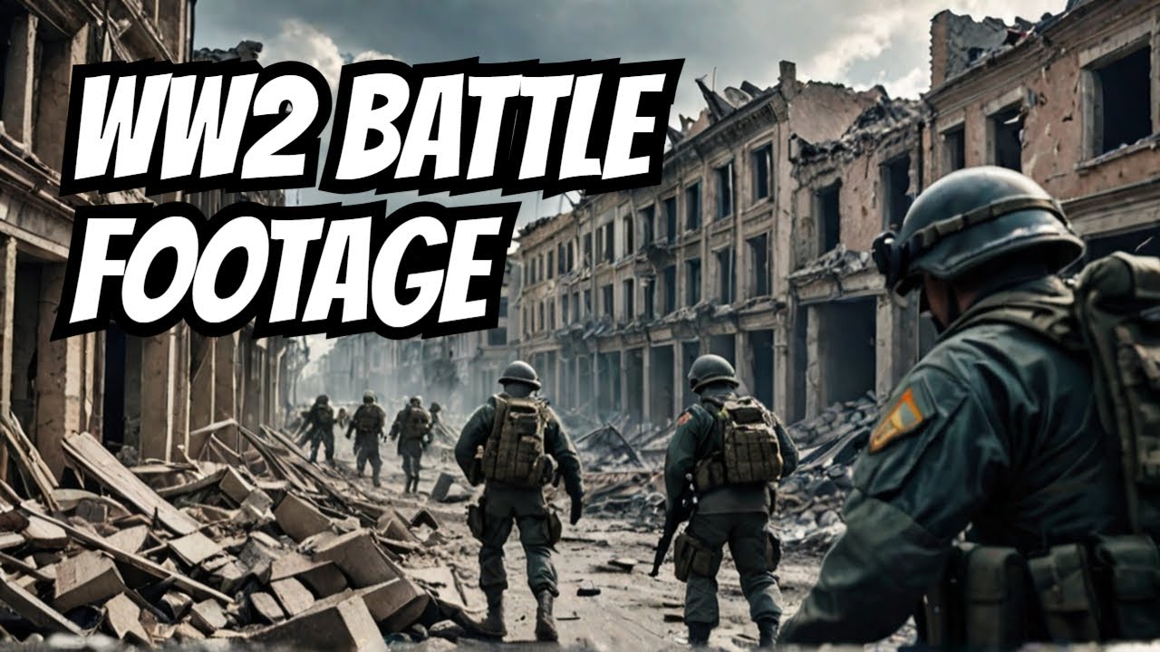 WW2 US Street Fighting Caught on Film! (Battle of Aachen Documentary ...