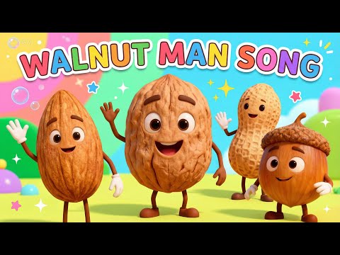 Walnut Man Song  | Fun Kids Song | Learn with Music | Discover with Güneş