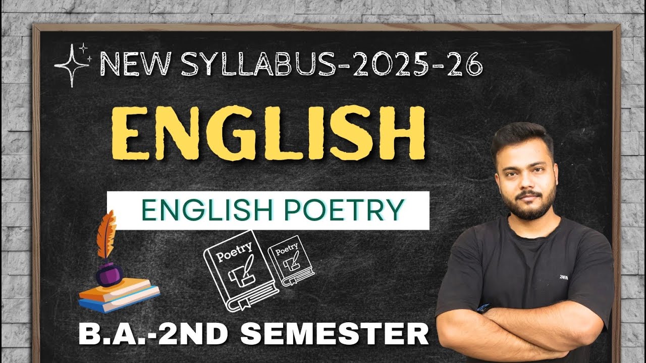 BA 2nd semester English new syllabus 2025-26 #newsyllabus # ...