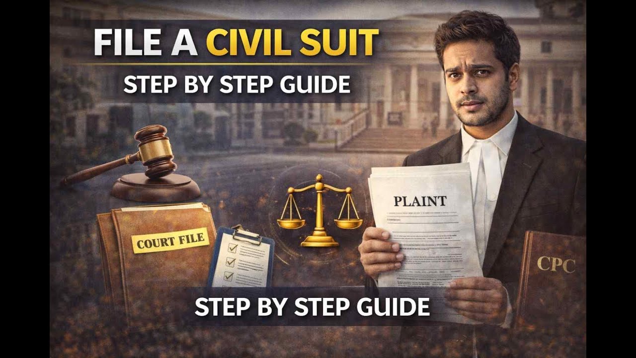 How to File a Civil Suit in India | Step by Step Procedure Explained ...