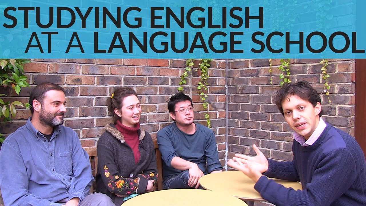 Studying English at a Language School - YouTube