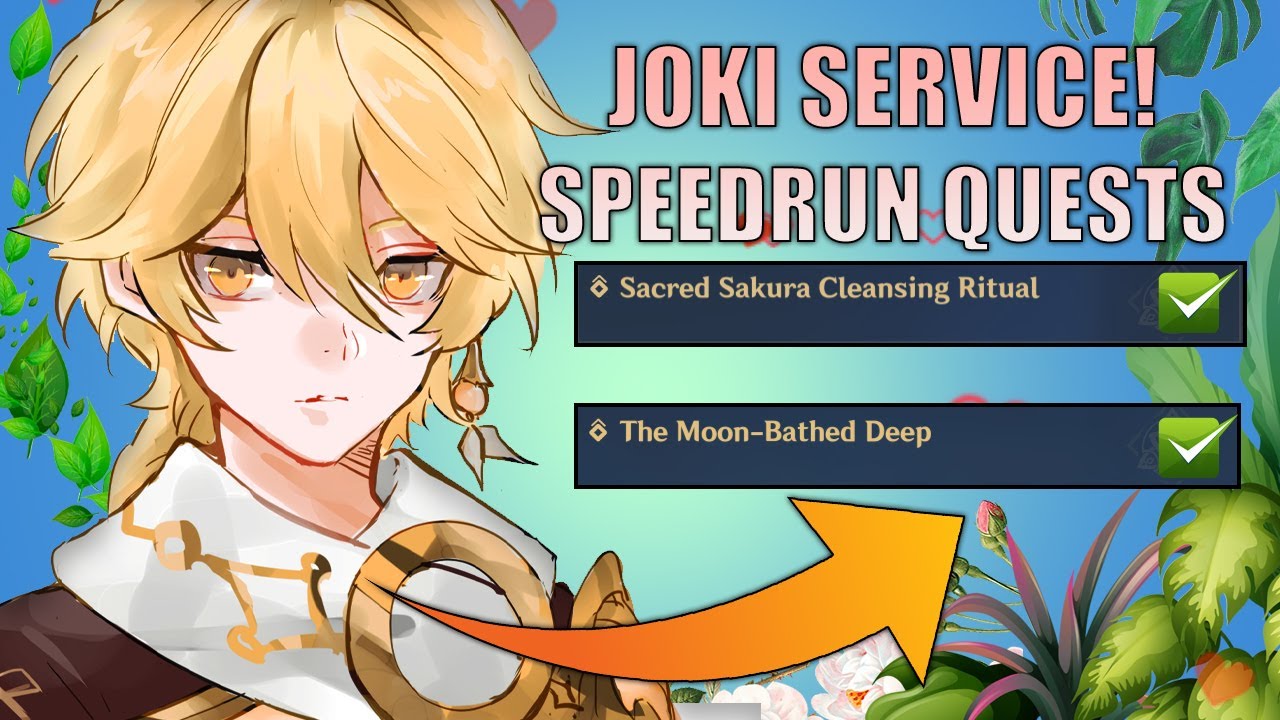 🔴【GENSHIN IMPACT】JOKI ORDER FOR ARCHON QUESTS AND OPEN NEW MAP FOR ...