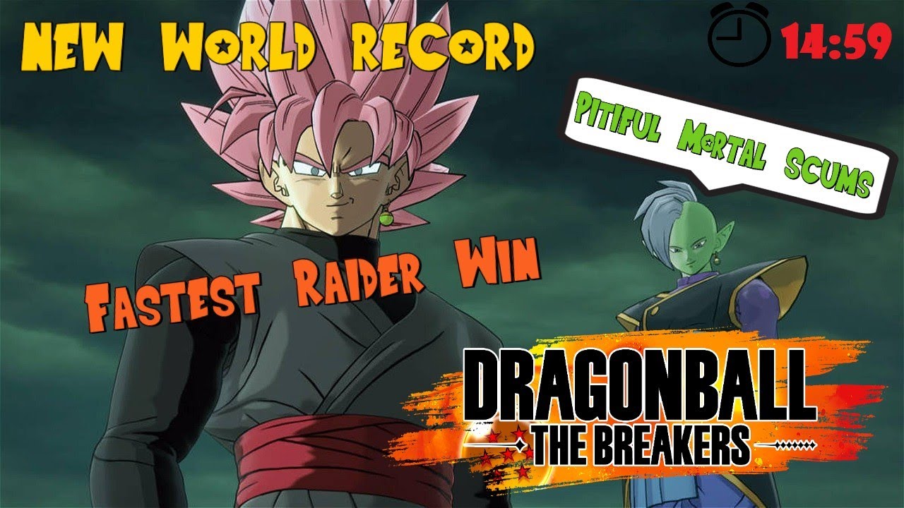 (WORLD RECORD!) Fastest Raider Win | Dragon Ball: The Breakers - YouTube
