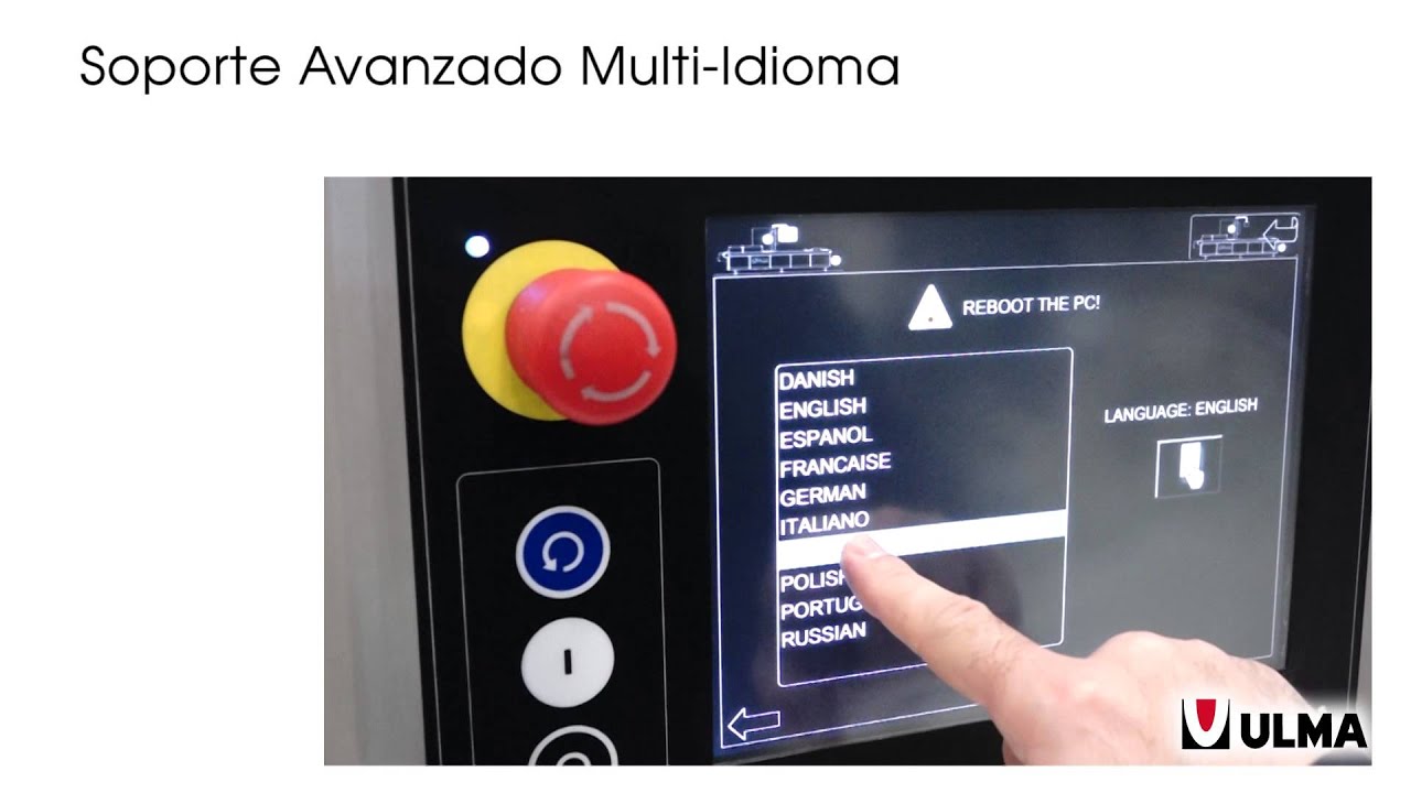 ULMA Packaging Control basado en PC - YouTube