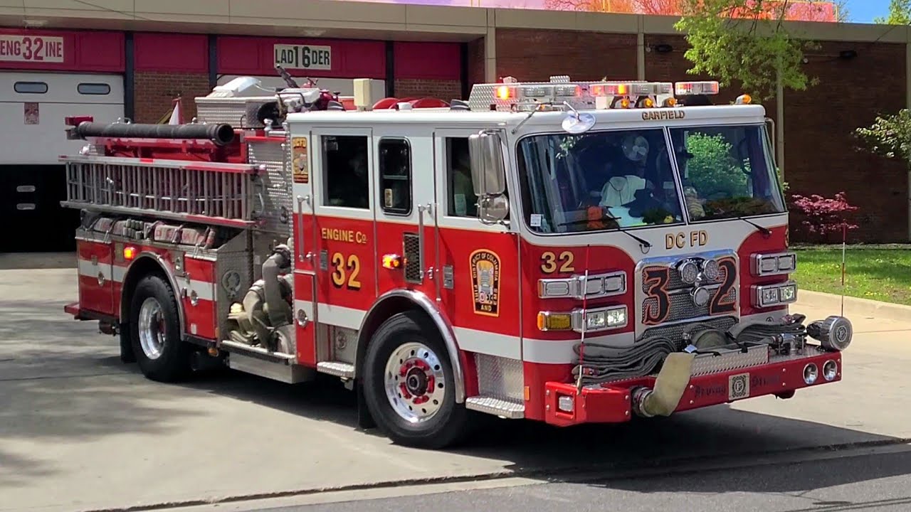 DCFD Engine 32 Responding 4-16-2025 - YouTube