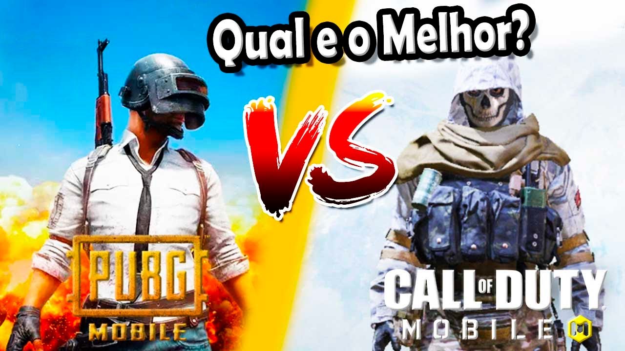PUBG MOBILE VS CALL OF DUTY MOBILE ( CODM ) QUAL E O MELHOR? - YouTube