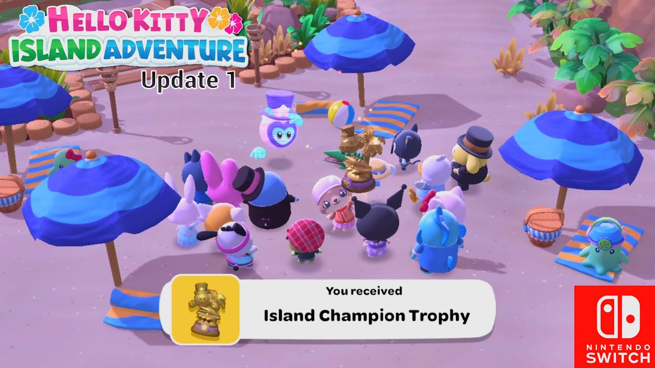 Hello Kitty Island Adventure Switch: Final Competition & Got Trophy ...