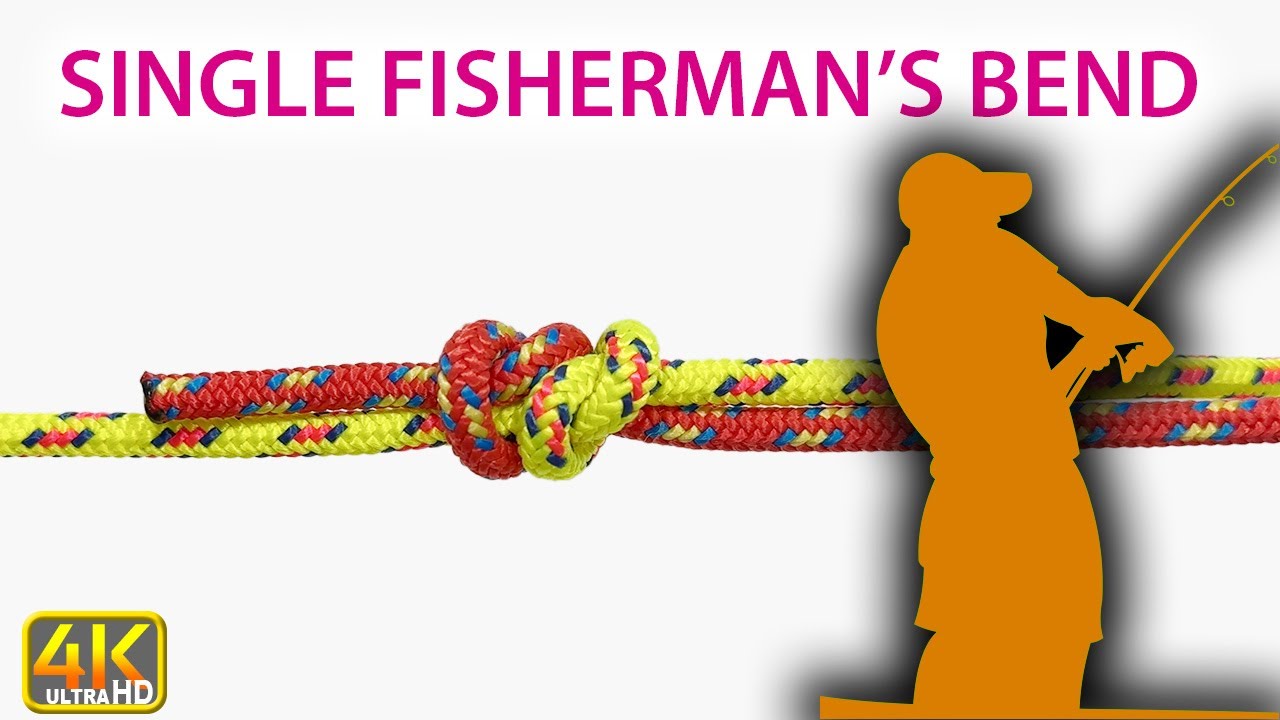 How to Tie the Single Fisherman’s Bend Knot | Learn to Tie the Single ...