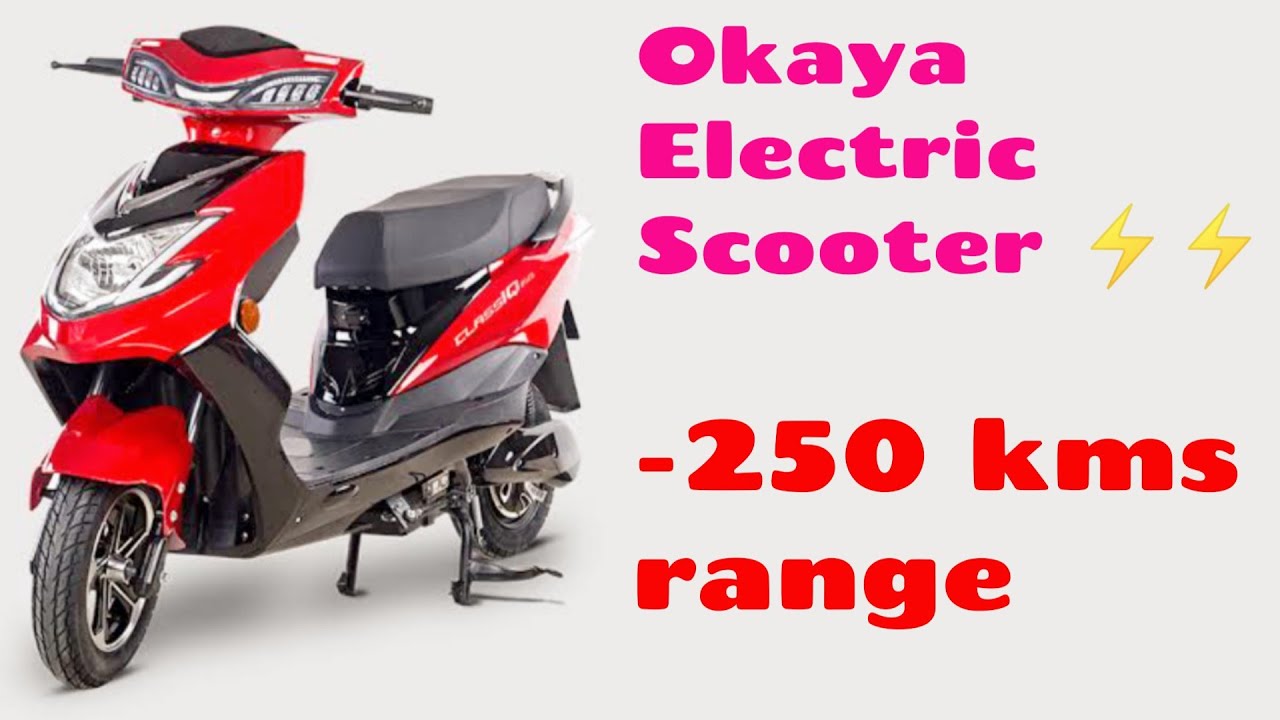 Okaya Freedum electric Scooter⚡⚡ Launched | Range 250 kms | Game-Over ...