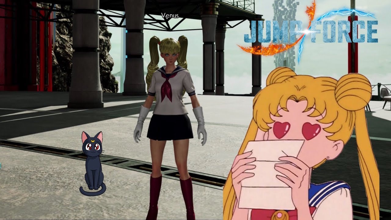 Jump Force- How to Create Sailor Moon - YouTube