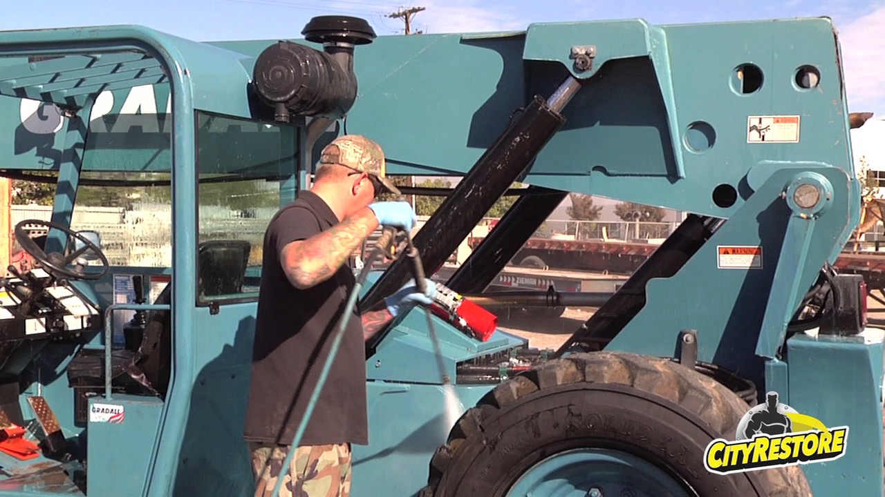 Gradall Boom - YouTube