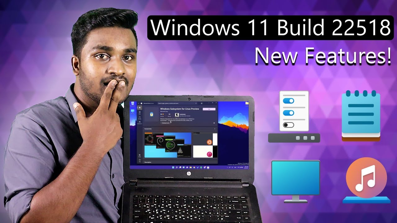 Windows 11 Build 22518 Desktop Spotlight, Whether Widgets, Voice Aceess ...