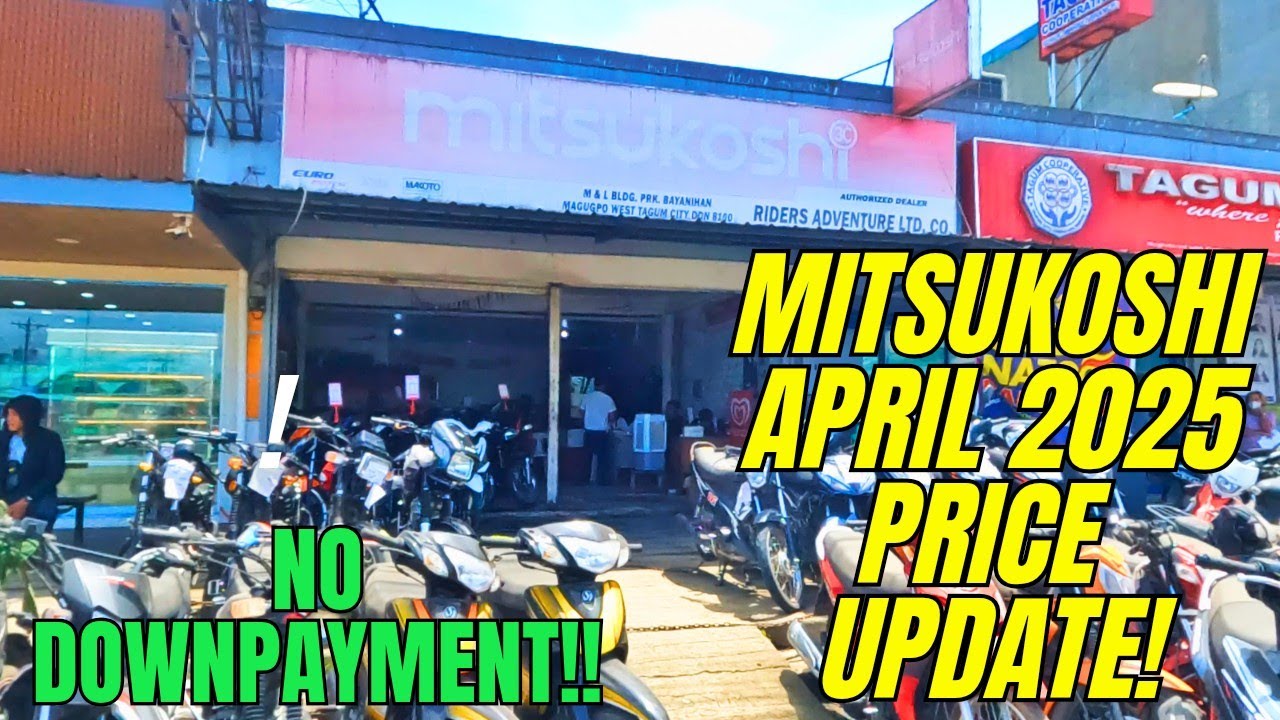 April 2025 MITSUKOSHI MOTORCYCLE Price Update! Complete All Units ...