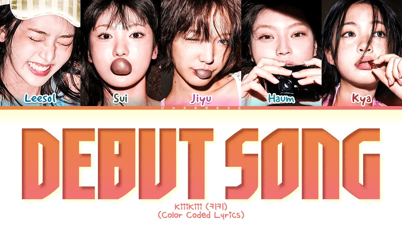 KiiiKiii DEBUT SONG Lyrics (Color Coded Lyrics) - YouTube
