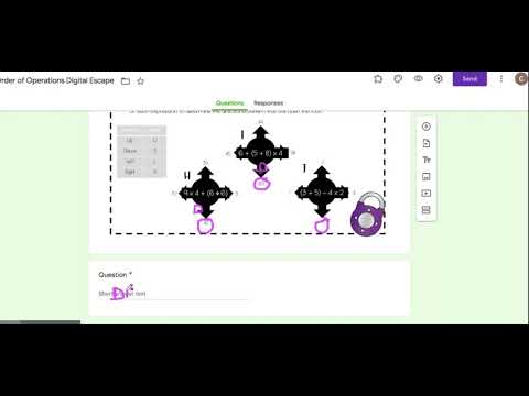 Order of Operations Digital Escape - Lock 4 - YouTube