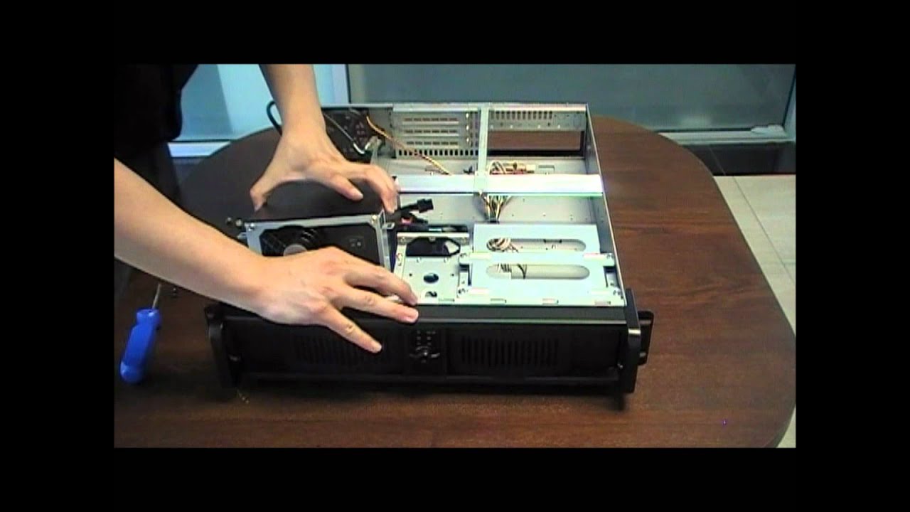 How to Install PS2 ATX Switching Power Supply on D-200-FS rackmount ...