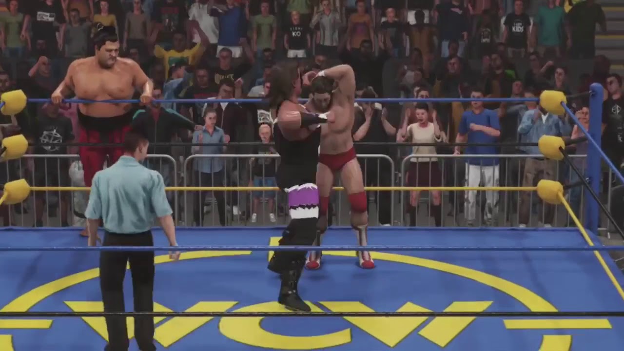 WWE2K19 Old School Tag Team League Week 2 Yokozuna & Crush vs Young ...