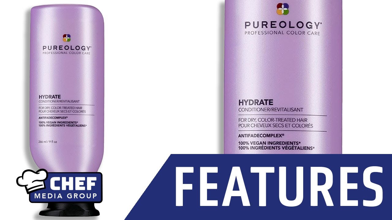 Pureology Hydrate: Deep Moisture for Color-Treated Hair - YouTube