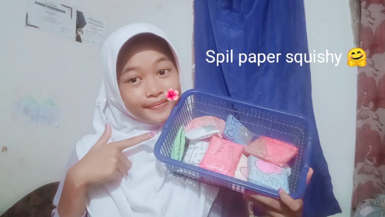 Spil paper squishy 🎀 ️ - YouTube