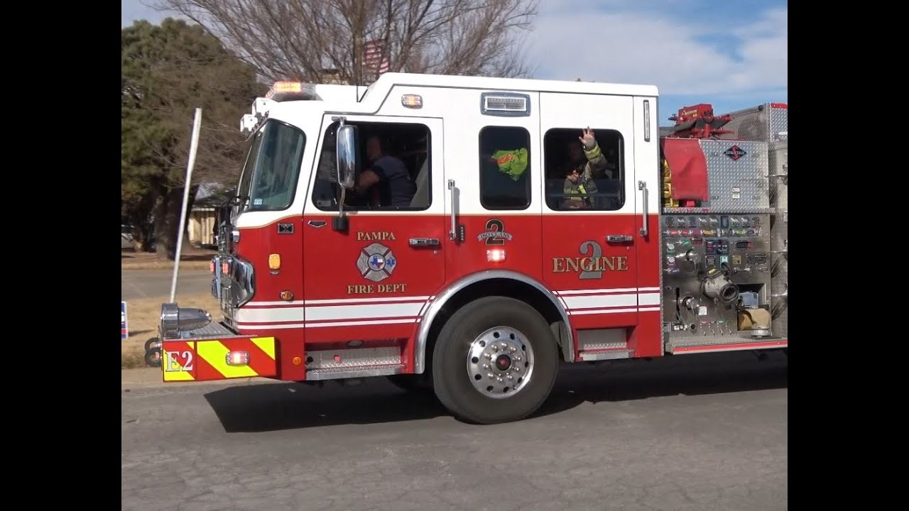 Pampa Fire Department Response Compilation - 2022 - YouTube