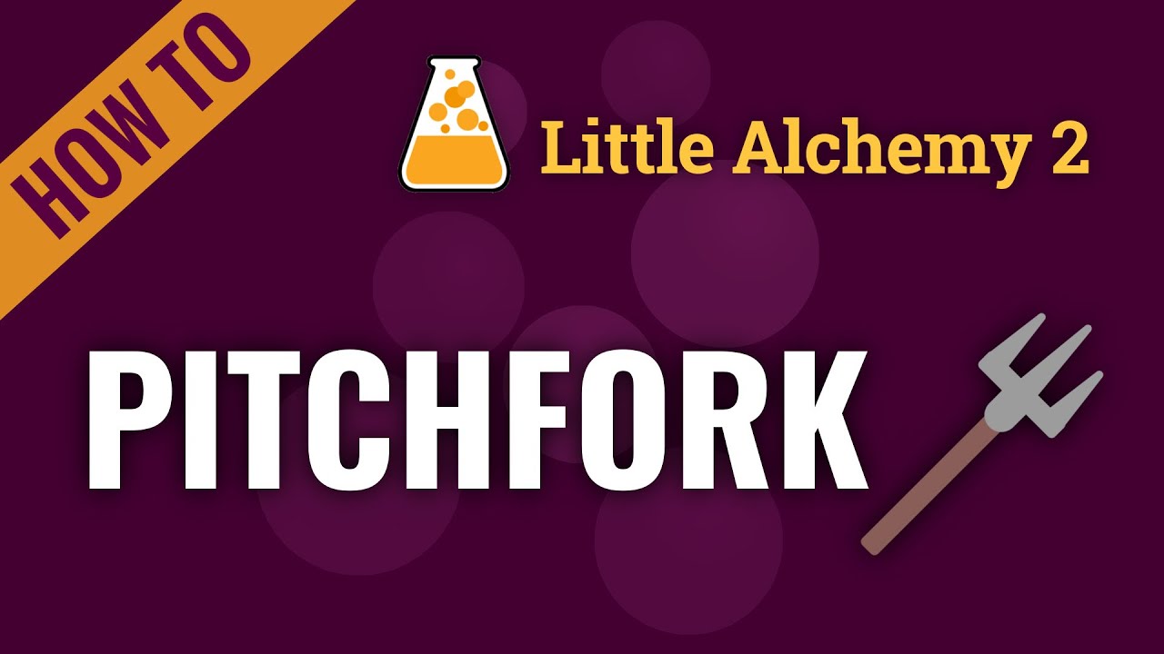 How to make a PITCHFORK in Little Alchemy 2 - YouTube