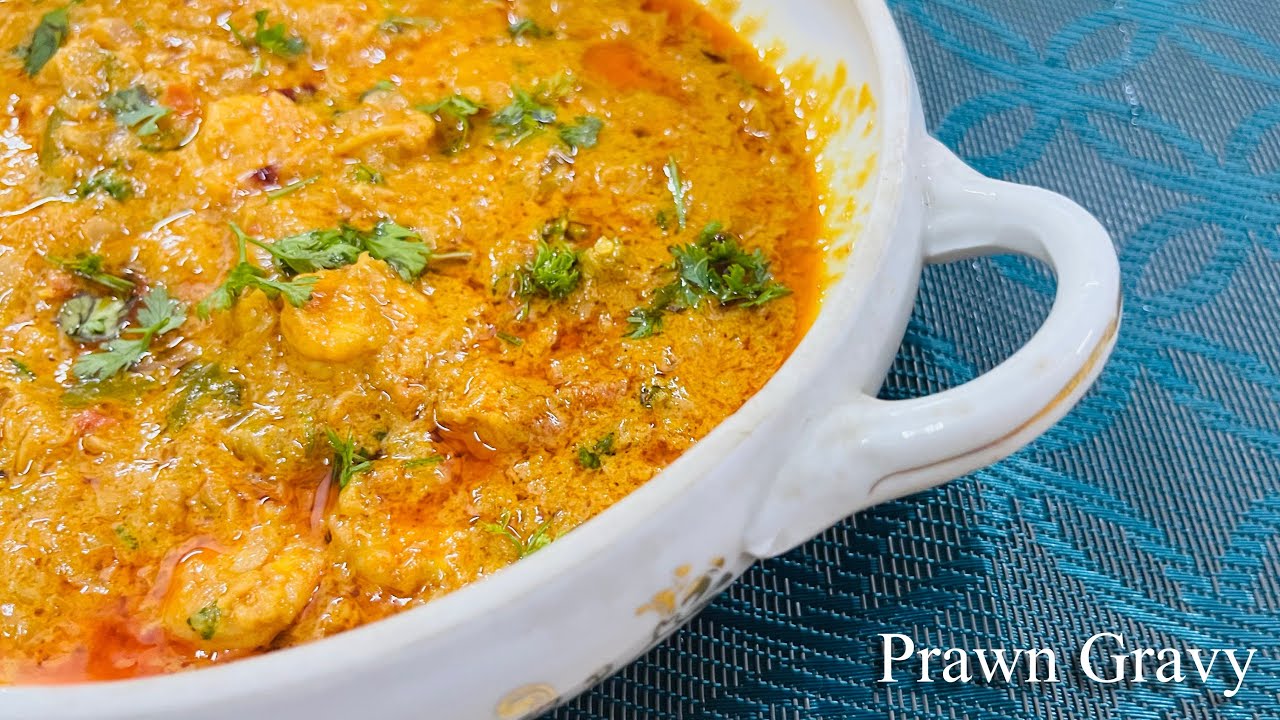 Prawn Gravy | Quick Gravy in 15 Minutes | Diner Diary Recipes - YouTube