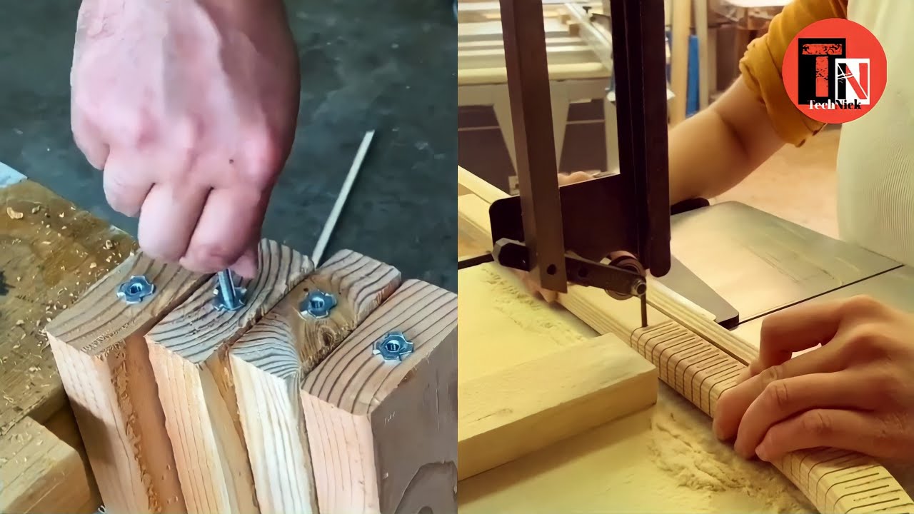 Genius Woodworking Tips & Hacks That Work Extremely Well | - YouTube