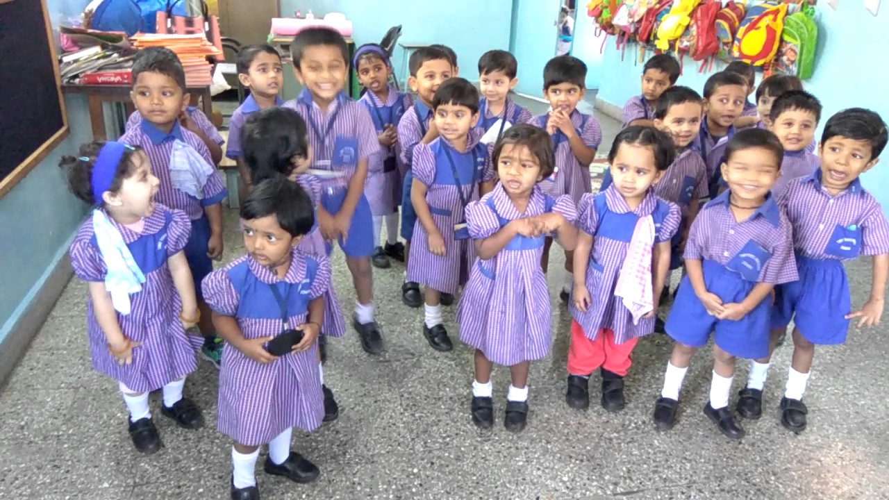 Tiny tots school - small kids singing poems Part2 - YouTube