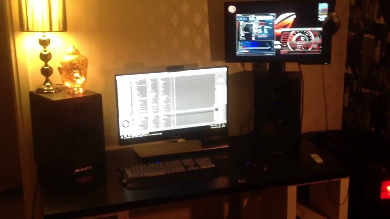 Test M-Audio bx8d2 - YouTube