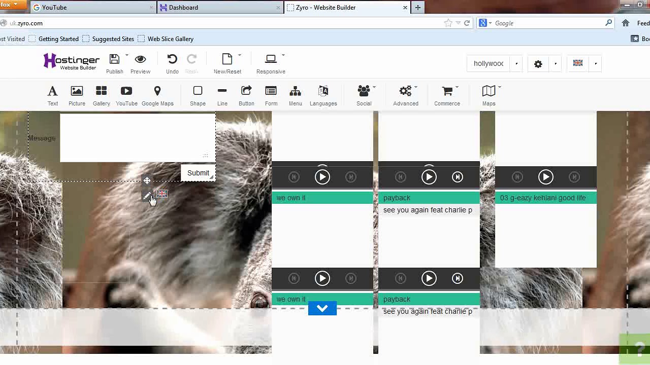 how to make a website with zyro .com full - YouTube