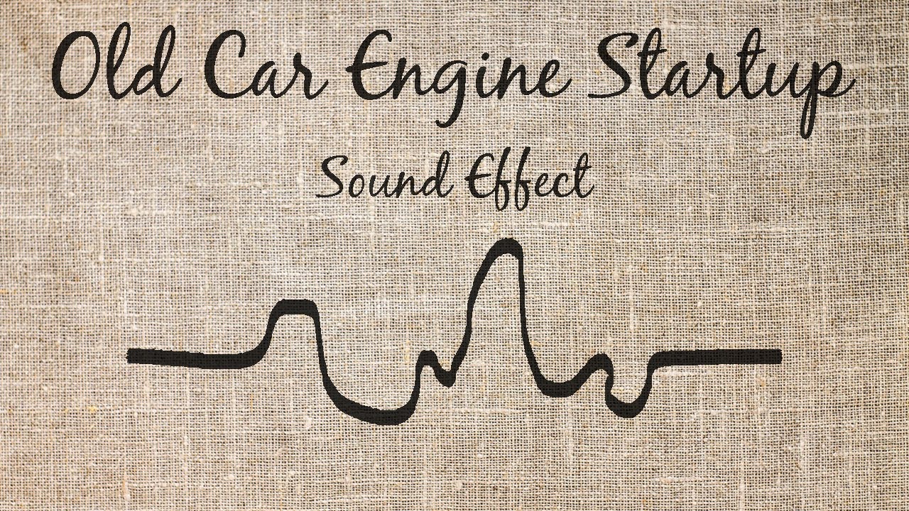 Old Car Engine Startup Sound Effect - Citroen 2CV - YouTube
