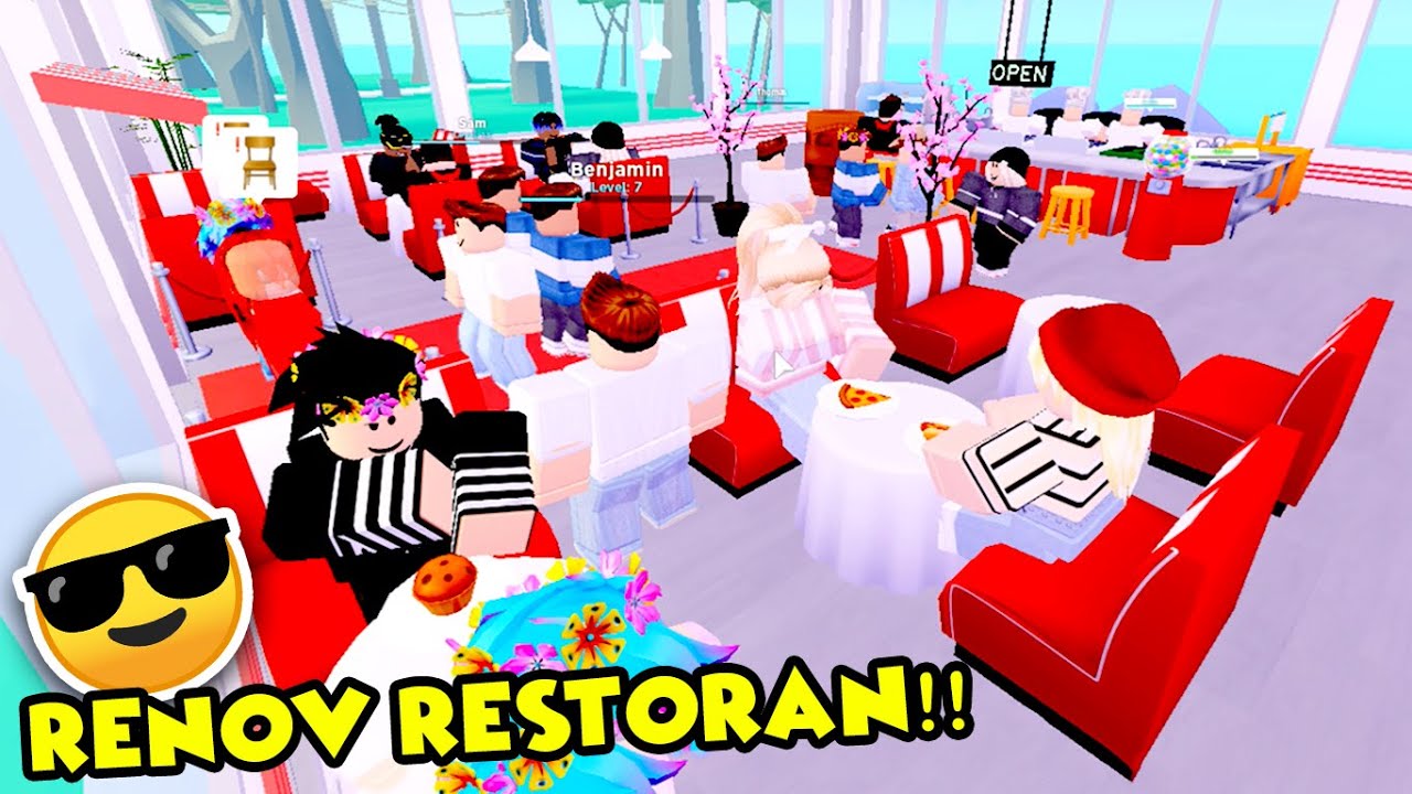 DEKORASI PERTAMA RESTORAN ZEDDAX!! - Roblox Zeddax - YouTube