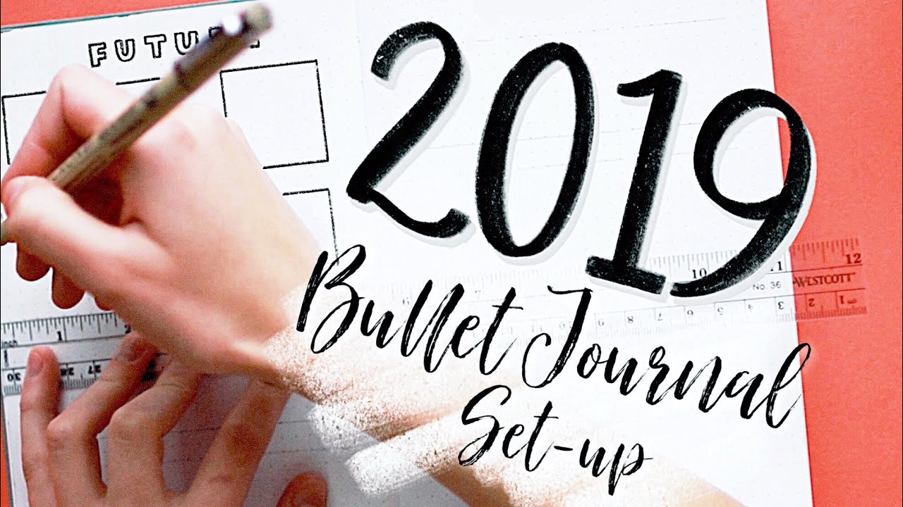 New Bullet Journal 2019 Set-up! Inspiration for the first pages of your ...