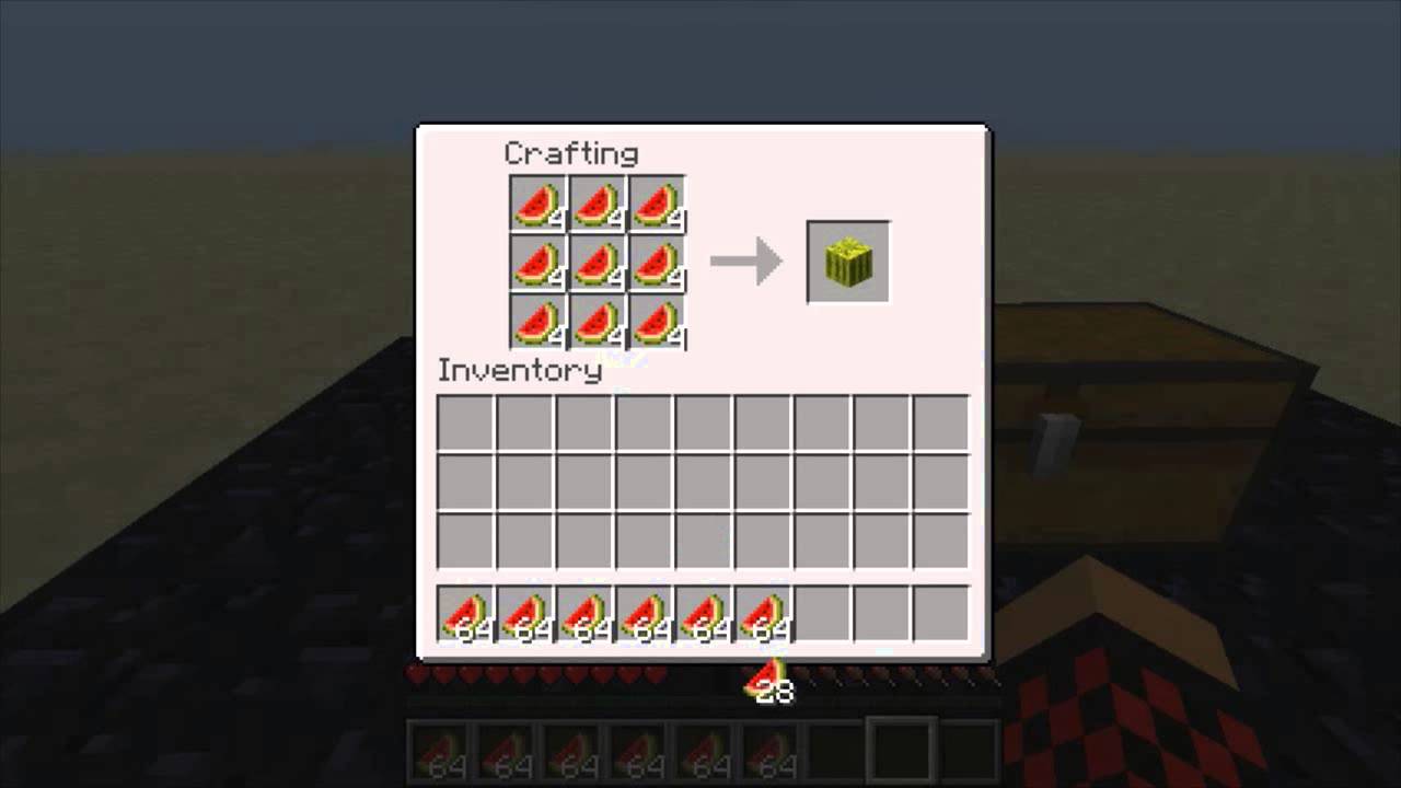 Обзор модов minecraft №1 "More-Melons-Mod" - YouTube