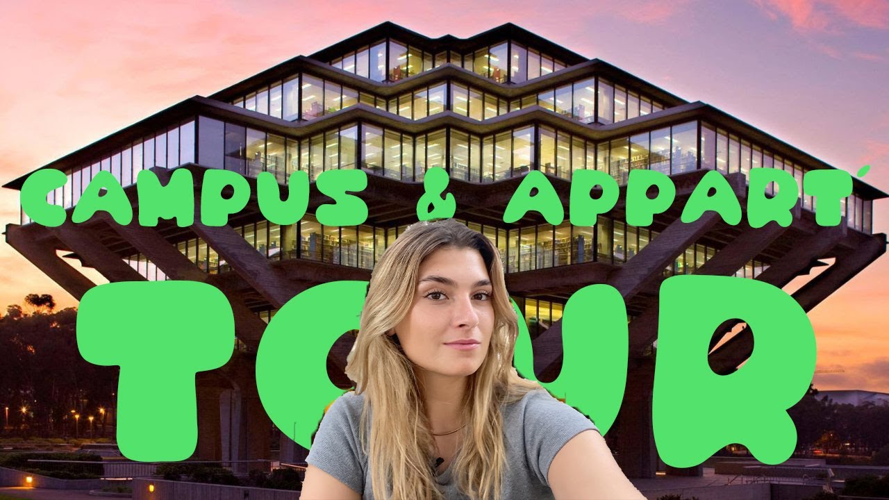 UCSD CAMPUS & APPART' TOUR - YouTube