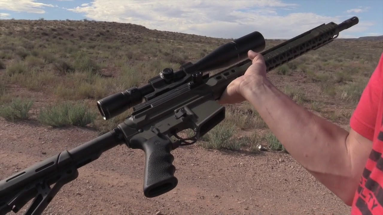22 Nosler AR from High Desert Arms - YouTube