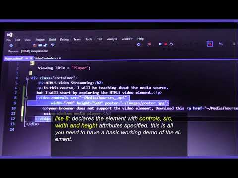 The HTML5 video element. - YouTube