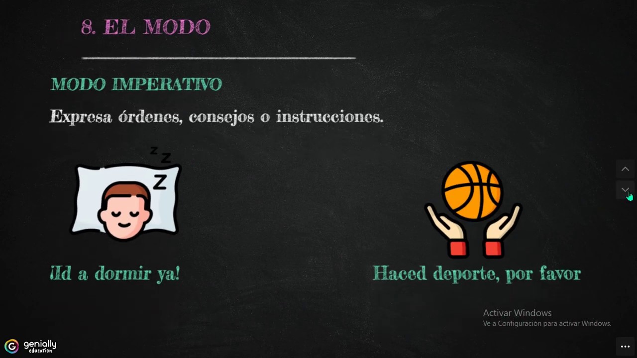 El modo del verbo. - YouTube
