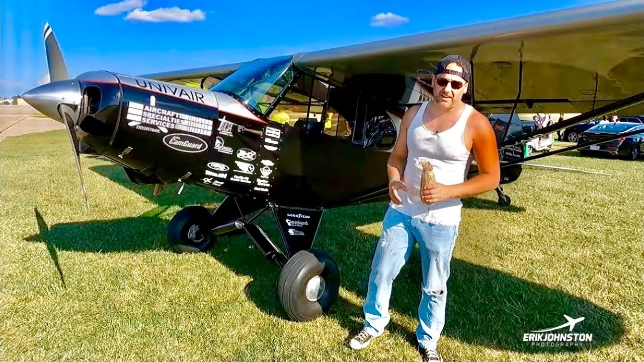 Piper Super Cub Walkaround Kyle Franklin - YouTube