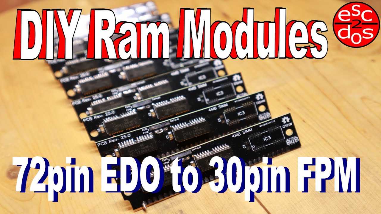 DIY Ram Modules - YouTube