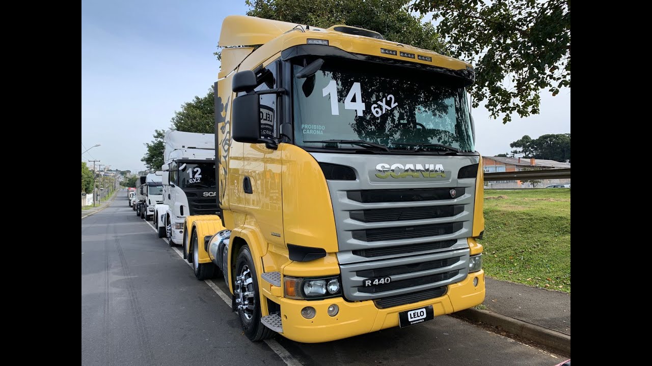 Detalhes do Scania R440 ano 2014!!! - YouTube